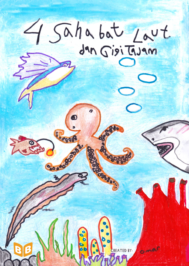 4 Sahabat Laut dan Gigi Tajam | Bookabook By Me